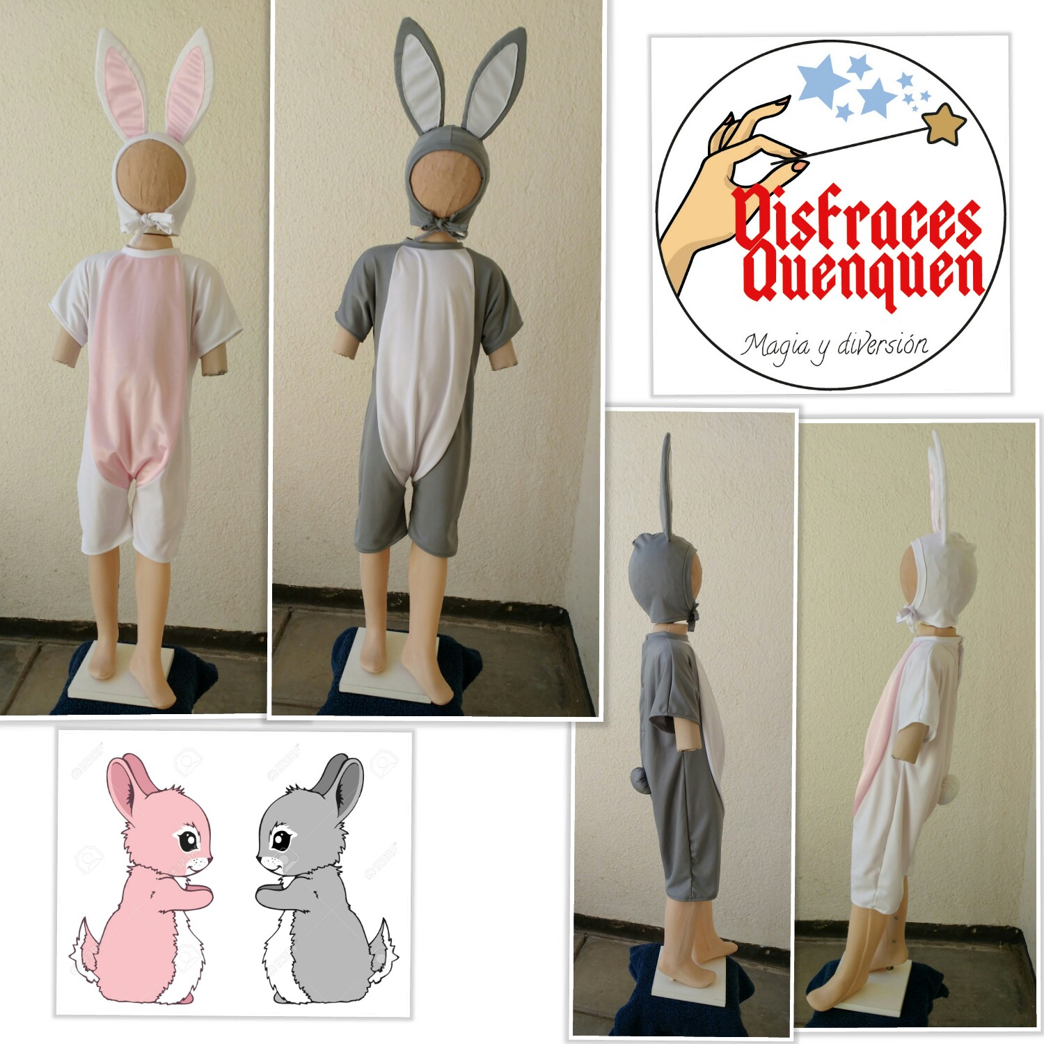 Disfraz de Conejo - Disfraces Quenquen