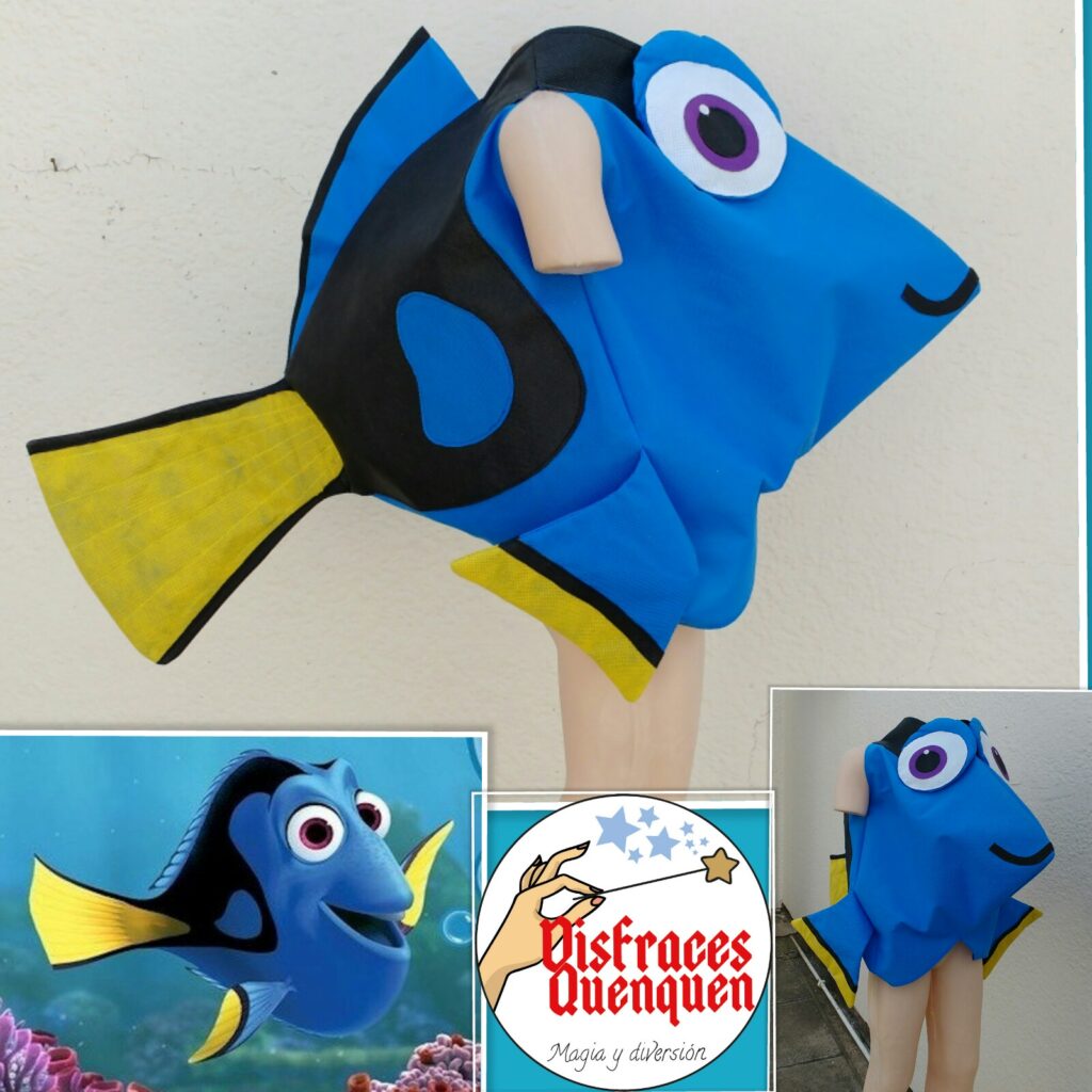 Disfraz de Delfín y de Peces | Disfraces Quenquen