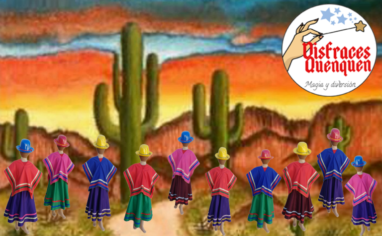 Trajes de Coya para actos escolares - Disfraces Quenquen